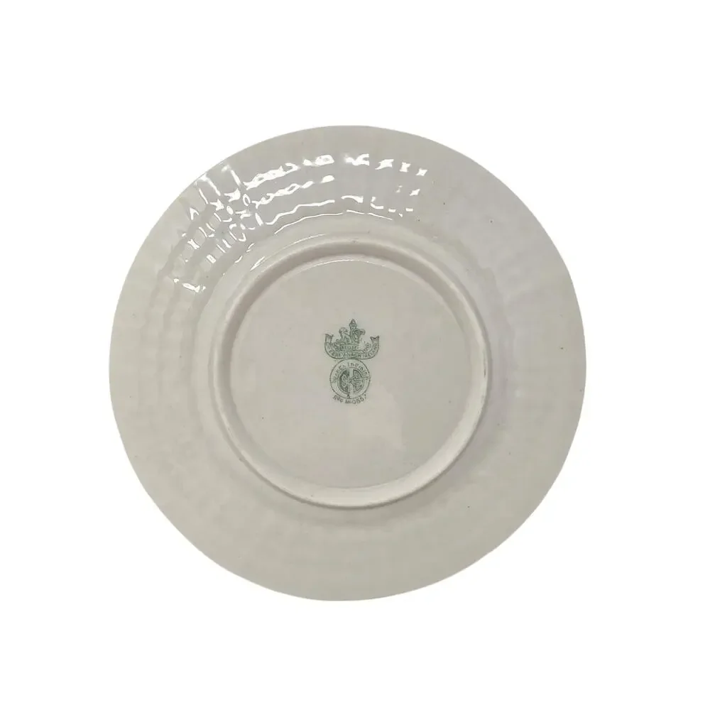 Dining | Belleek Pottery Limpet Yellow Bread And Butter Plate 4th Green ...
